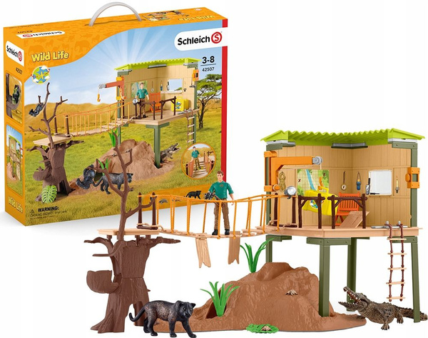 Фигурки Schleich Wild Life - Игровой набор Шляйх Станция приключений ...