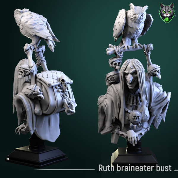 Фигурка для настольных игр ДнД ( DnD ) Ruth braineater бюст - купить с ...