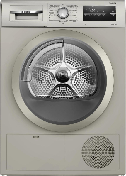 Стиральная машина Bosch Сушильная машина Bosch WTN86202ME, нержавеющая ...