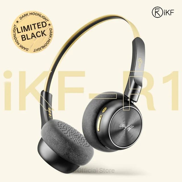 iKF-R1 Металлические беспроводные наушники в стиле ретро Bluetooth 5.4 ...