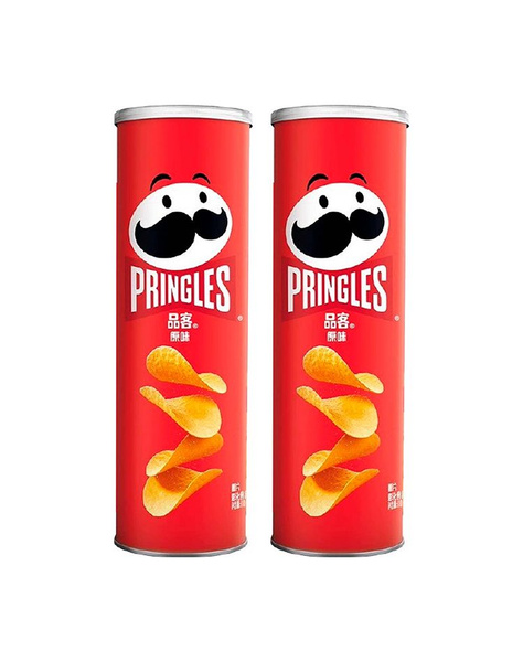 Картофельные чипсы Pringles Original, 2 уп по 110 гр, Китай - купить с доставкой по выгодным ...
