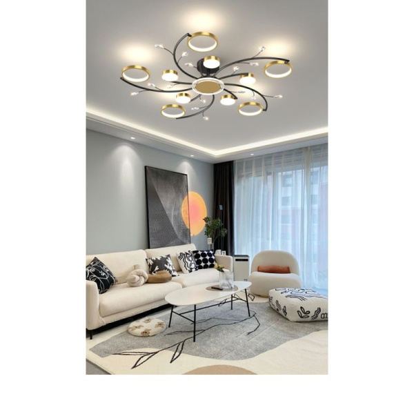 CNJA Lighting Потолочный светильник, LED, 100 Вт купить на OZON по ...