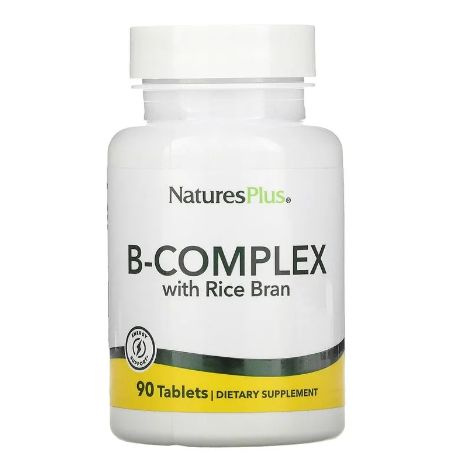 B-Complex with Rice Bran Natures Plus (90 таб) - купить с доставкой по ...