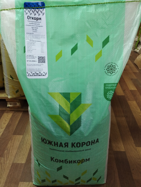 Комбикорм для откормочного молодняка кроликов ФИНИШ ПК-90 Южная Корона ...
