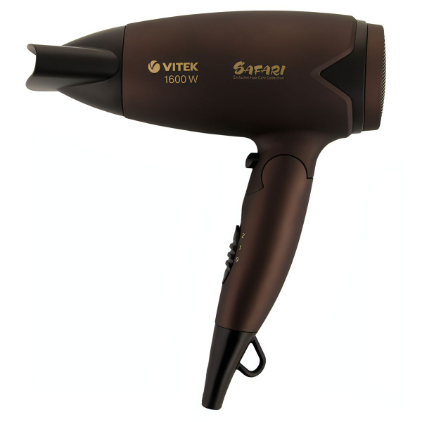 Фен для волос VITEK VT-8206 BN Safari, бронза - купить по выгодным ...