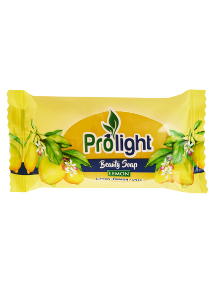 Мыло туалетное PROLIGHT Лимон, 60 г - купить с доставкой по выгодным ценам в интернет-магазине ...