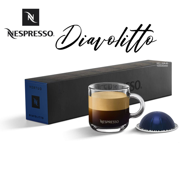 Кофе Nespresso VERTUO DIAVOLITTO, упаковка 10 капсул - купить с ...