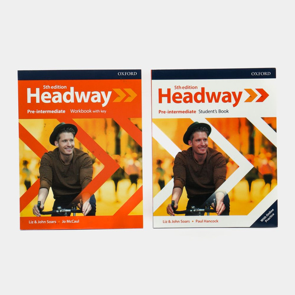 Headway Pre-intermediate 5th edition (Student's book + Workbook + диски) - купить с доставкой по ...