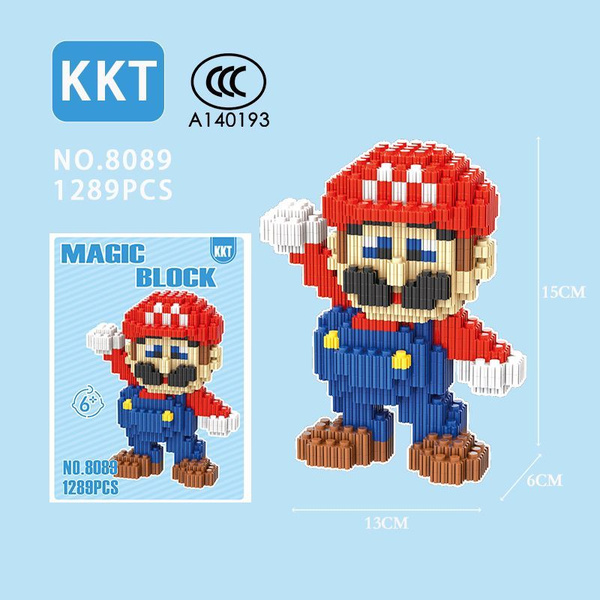 Характеристики Magic Block Конструктор 3D из миниблоков "Супер-Марио ...