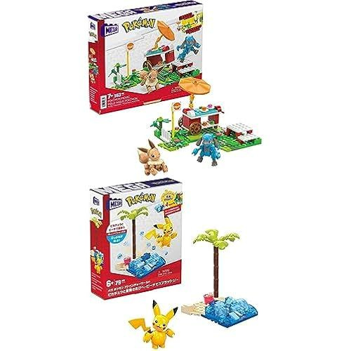 Mega Construx HDL80 Строительный набор для приключений Pok mon Picnic ...