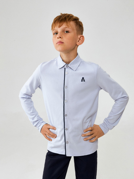 Поло Acoola, размер 158, цвет голубой лед, хлопок 98%;эластан 2% - купить по выгодной цене в ...