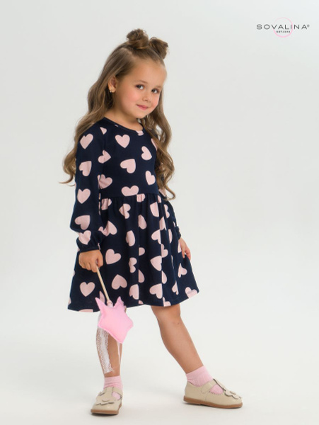 Платье для девочки SOVAlina, Девочки, На любой сезон, размер 128 ...