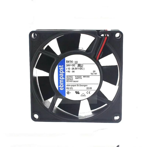 Для Германии PAPST TYP 8414 GR 2.3W 8025 Вентилятор охлаждения - купить ...