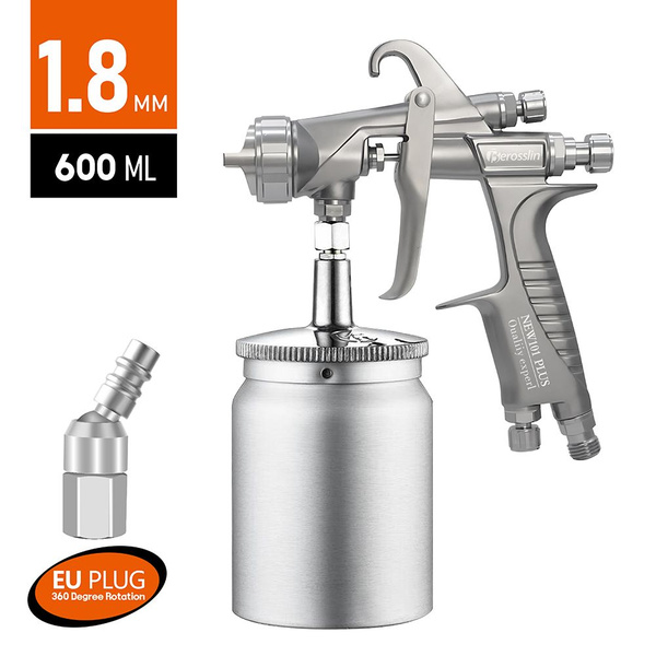 1,8 мм Пневматический пистолет-распылитель кованый корпус наконечник иглы из нержавеющей стали ...