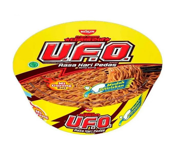 Лапша Nissin UFO Острый Карри, 88 гр x 3 шт - купить с доставкой по выгодным ценам в интернет ...