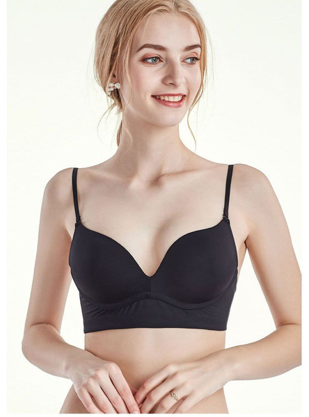 Бюстгальтер Женский Dim, размер 85B горький шоколад Политекс Повседневный купить c доставкой на ...