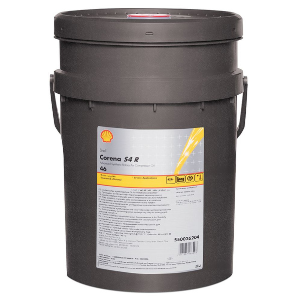 Компрессорное масло Shell Corena S4 R 46 кан. 20л - купить по выгодной ...