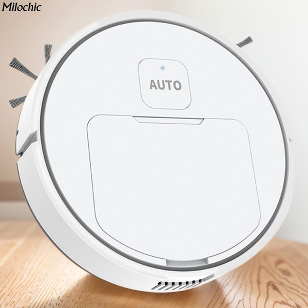 milochic Робот-пылесос Робот-подметальщик USB Перезаряжаемый робот-пылесос с всасыванием 1000 Па ...