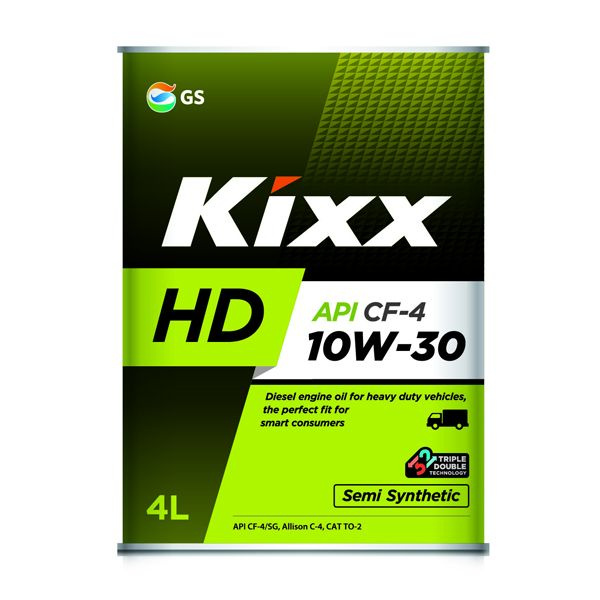 Масло моторное Kixx 10W-30 Полусинтетическое - купить в интернет ...