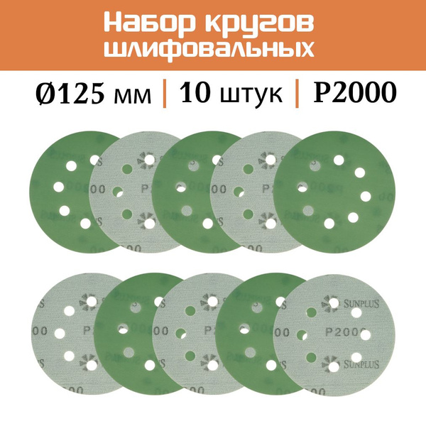 Круг шлифовальный SUNPLUS 125x5 - купить по низким ценам в интернет ...