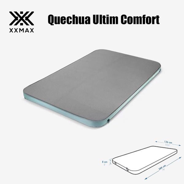 Самонадувной матрас Quechua Ultim Comfort 136 см - для 2 человек-LI ...