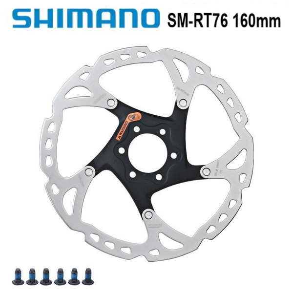 Ротор тормозной диск Shimano SM-RT76 160 мм, 6 болтов - купить с ...