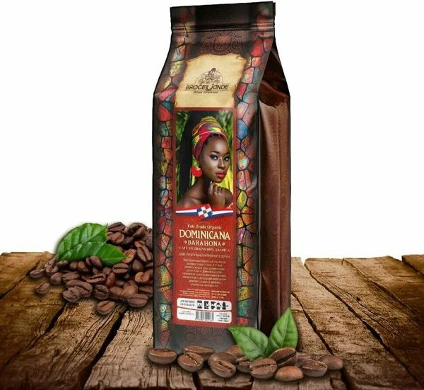 Кофе зерновое, Броселианд Доминикана, 100% Арабика, 1 кг - купить с ...
