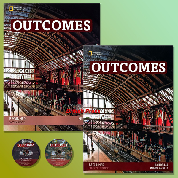 Outcomes Beginner, Student's Book, Workbook + CD ( учебник, раб.тетрадь ...