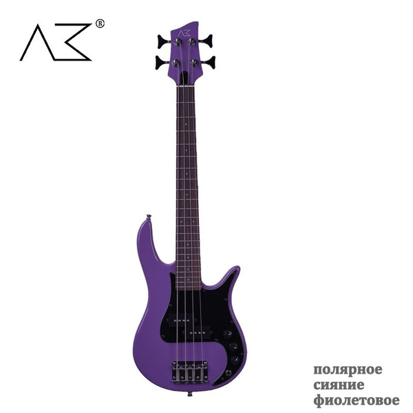 Бас-гитара AKAMA Mini Groove электрическая, 4 струны, с чехлом для ...