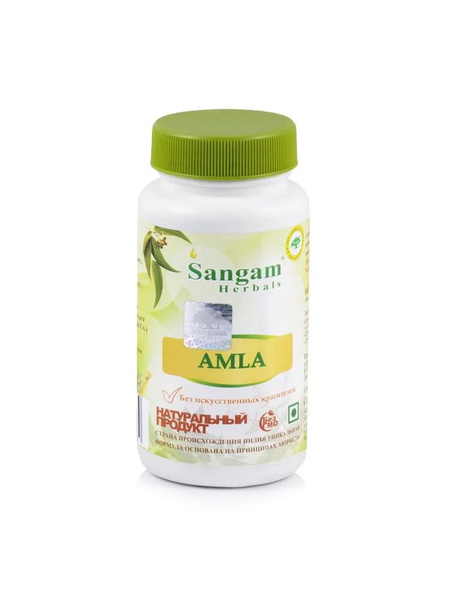 Амла Сангам Хербалс, Amla Sangam Herbals - антиоксидант, адаптоген - 60 ...