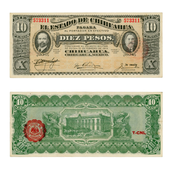 Купюра, Мексика, 1915 год, 1 шт - купить по выгодной цене в интернет-магазине OZON (1660551363)