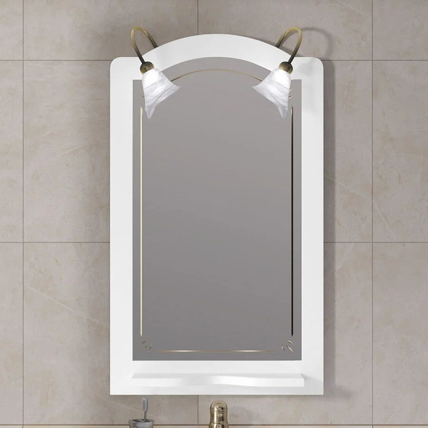 Зеркало для ванной Opadiris "Зеркало Opadiris Лоренцо", 105.8 см х 60 см - купить по выгодным ...