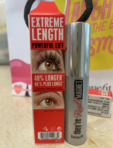 Тушь для ресниц Benefit Theyre Real Magnet Extreme удлиняющая черная ...