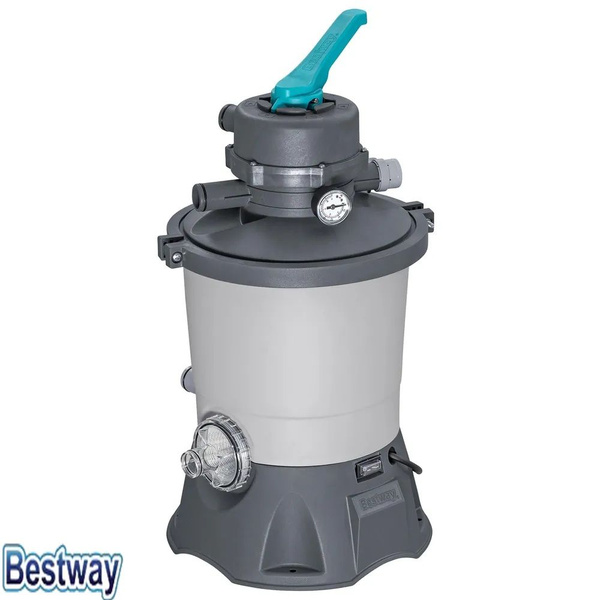 Фильтр-насос Bestway песочный 3596л/ч 58515, резервуар для песка 8.5кг ...