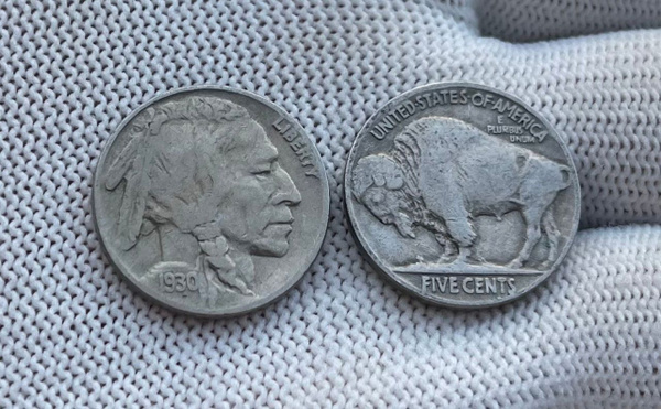 США 5 центов 1930 года Индеец - Бизон VF-XF - купить в интернет-магазине OZON с быстрой ...