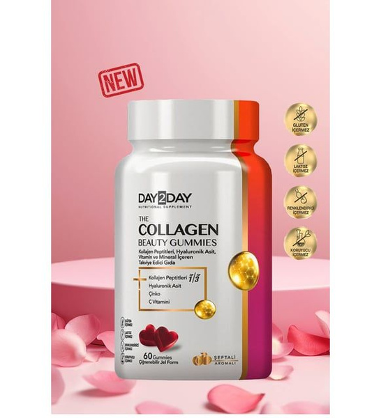 Day2Day The Collagen Beauty Gummies 60 жевательных таблеток - купить с ...