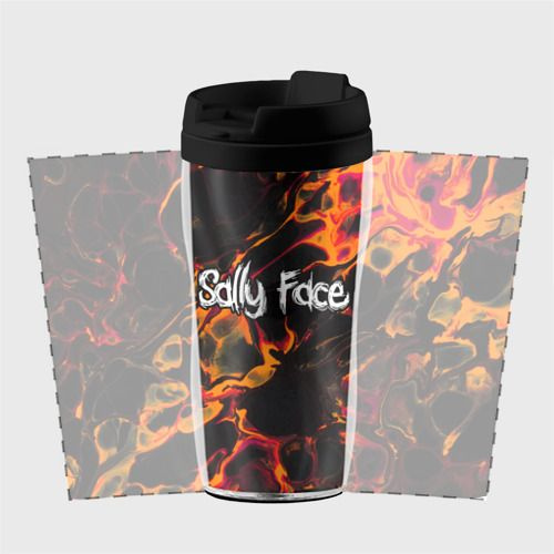 Sally Face red lava Термокружка купить на OZON по низкой цене (1686492521)
