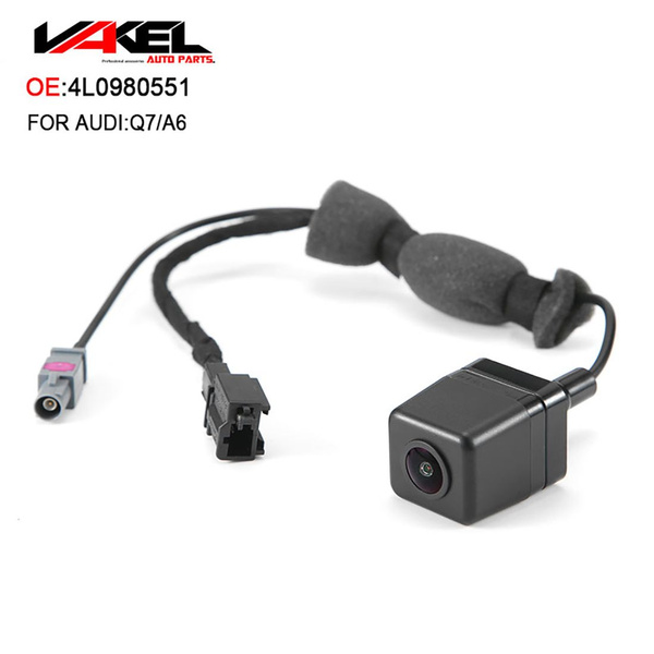VIKEL Видеокамера заднего хода 4L0980551 Для Audi Q7 A6 C6 A8 Камера ...