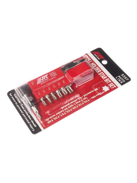 Набор бит 1/4"DR TORX T10-T40 с Г-образным - купить с доставкой по ...