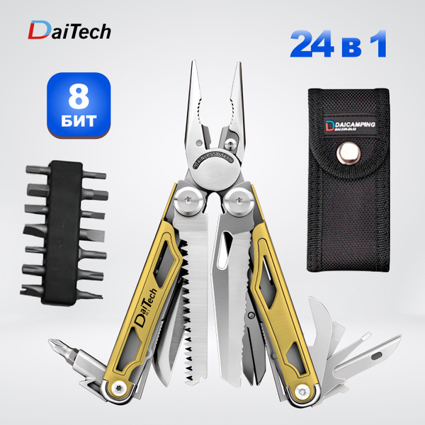 Мультитул DaiTech DL1-G Золотой - купить с доставкой по выгодным ценам ...