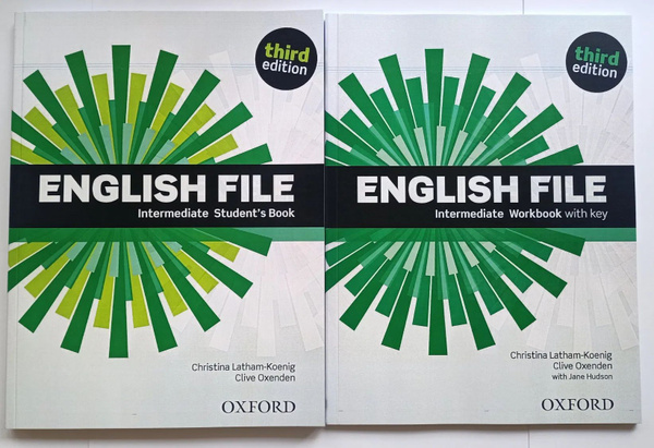 English File Intermediate 3rd edition (Student's book + Workbook + диск ...