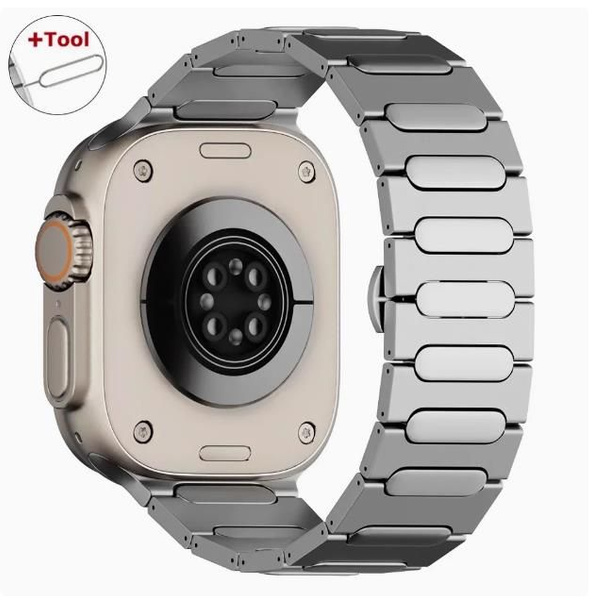 Подходит для часов Apple Watch Ultra 2 Titanium iWatch S10 1-9 с ...