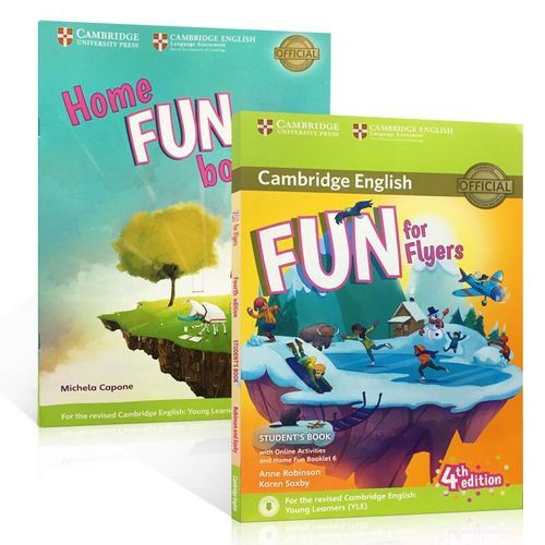 Fun for Flyers 4th edition + Home Fun Booklet 6 (Учебник + Рабочая ...