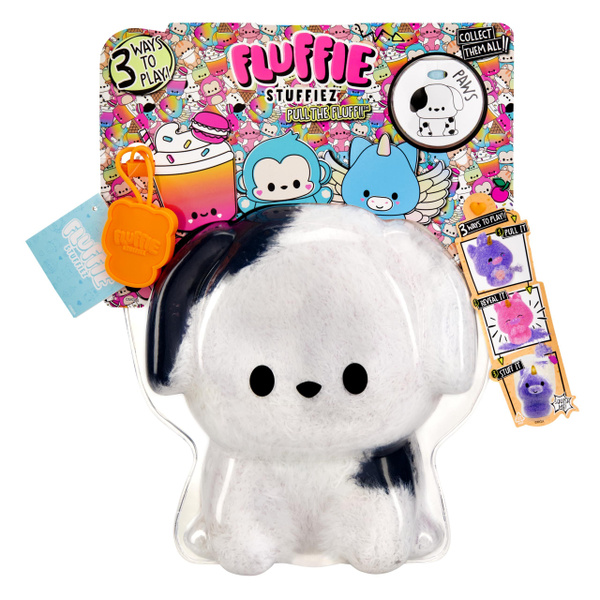 FLUFFIE STUFFIEZ Pull The Fluff / Маленькая, пушистая, мягкая плюшевая ...