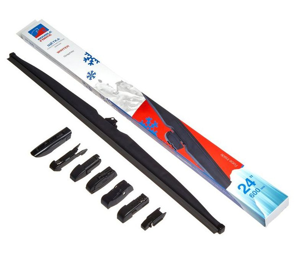 Щетка стеклоочистителя каркасная Double Force DFW24, крепление Оригинальное (Special) - купить ...