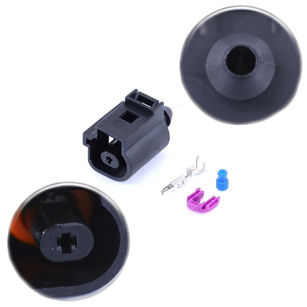 Разъем VOLTON 1J0973081 1-но контактный датчика давления масла VW, AUDI ...