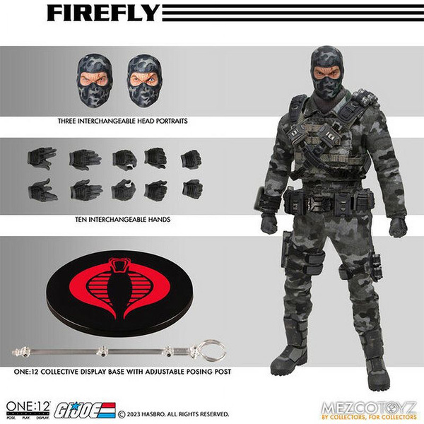 Mezco Toyz One:12 Collective G.I. Joe Firefly / Фигурки героев ...