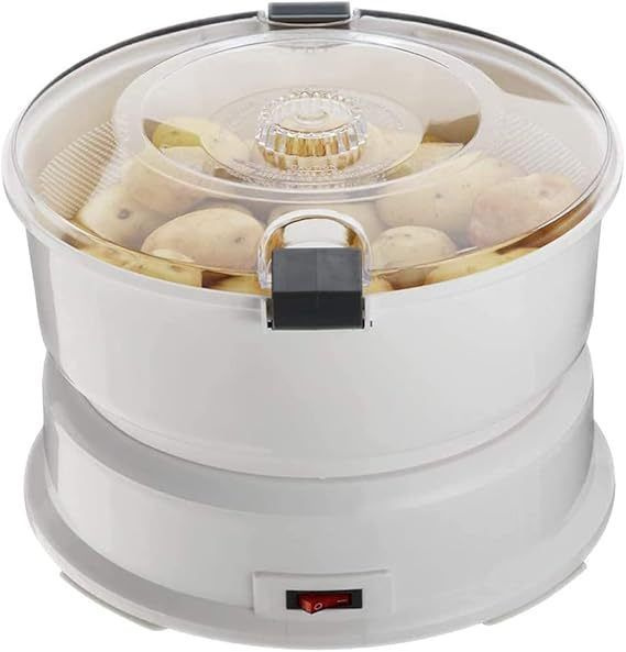 Картофелечистка электрическая белый Картофелечистка электрическая ...