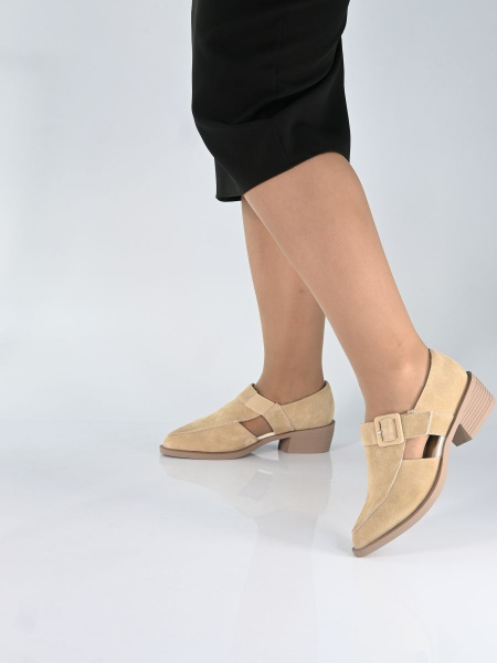 Туфли Женский Ascalini Замша натуральная, размер 36 Стандартный средний (до 9 см) 9 Россия ...