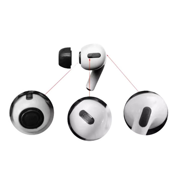 (1 шт.) пылезащитная сетка для наушников AirPods Pro1/2-PRO1-правая ...